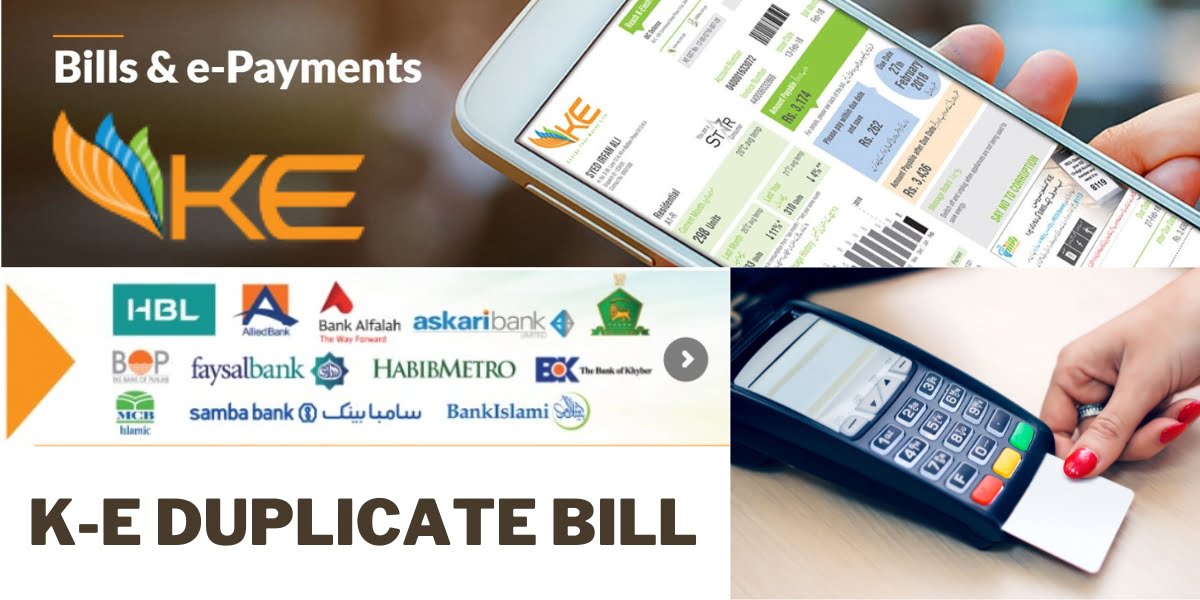 K Electric Duplicate Bill - Parho Pakistan
