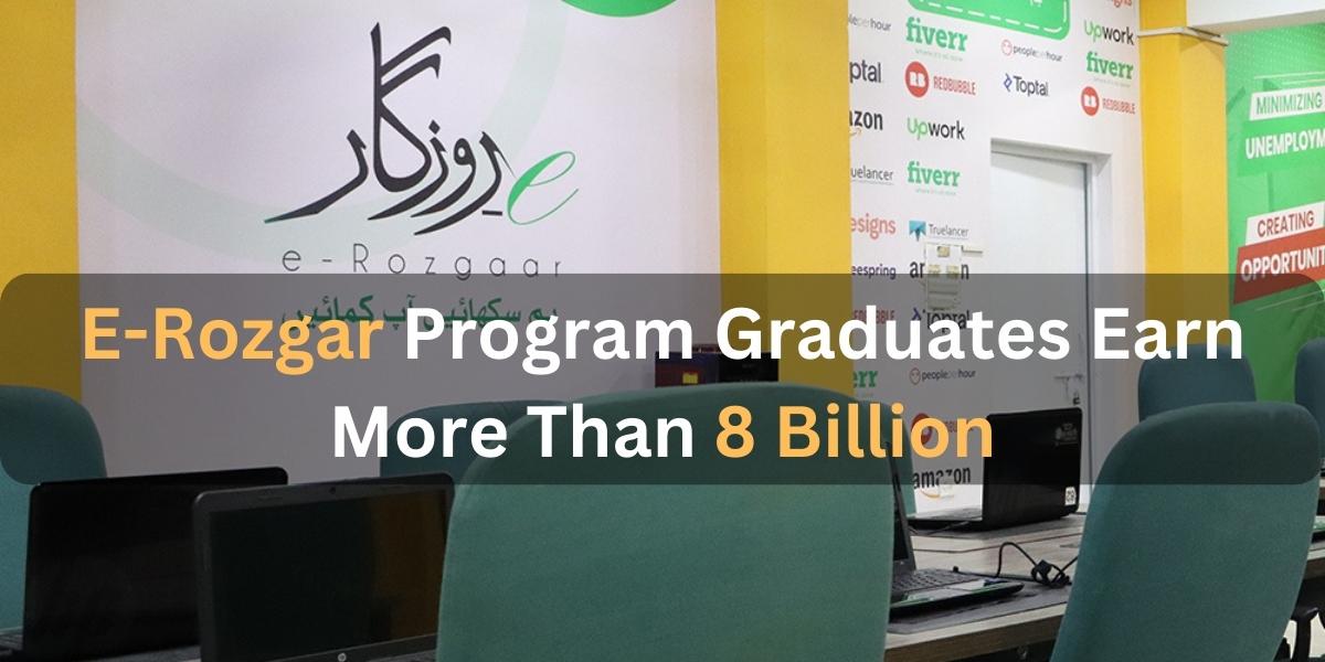 E-Rozgar Trained Youth Earn More Than 8 Billion Online