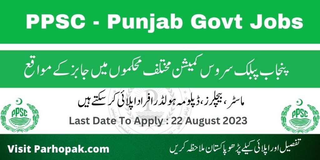 How to Apply Online for PPSC Jobs - Complete Process Guide