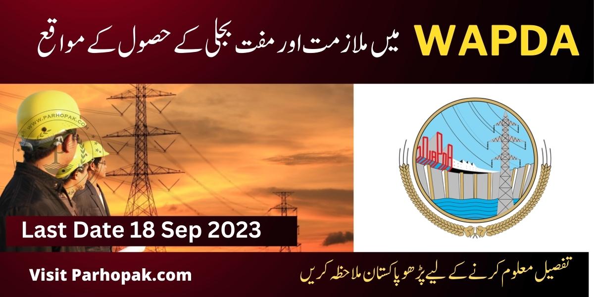 Wapda Jobs 2023 for Doctors and Nurses - wapda.gov.pk