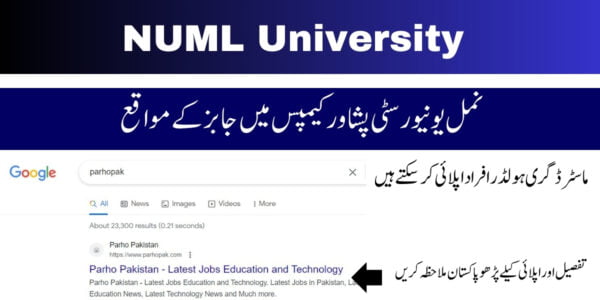 NUML Islamabad Jobs January 2021 - National University of Modern Languages